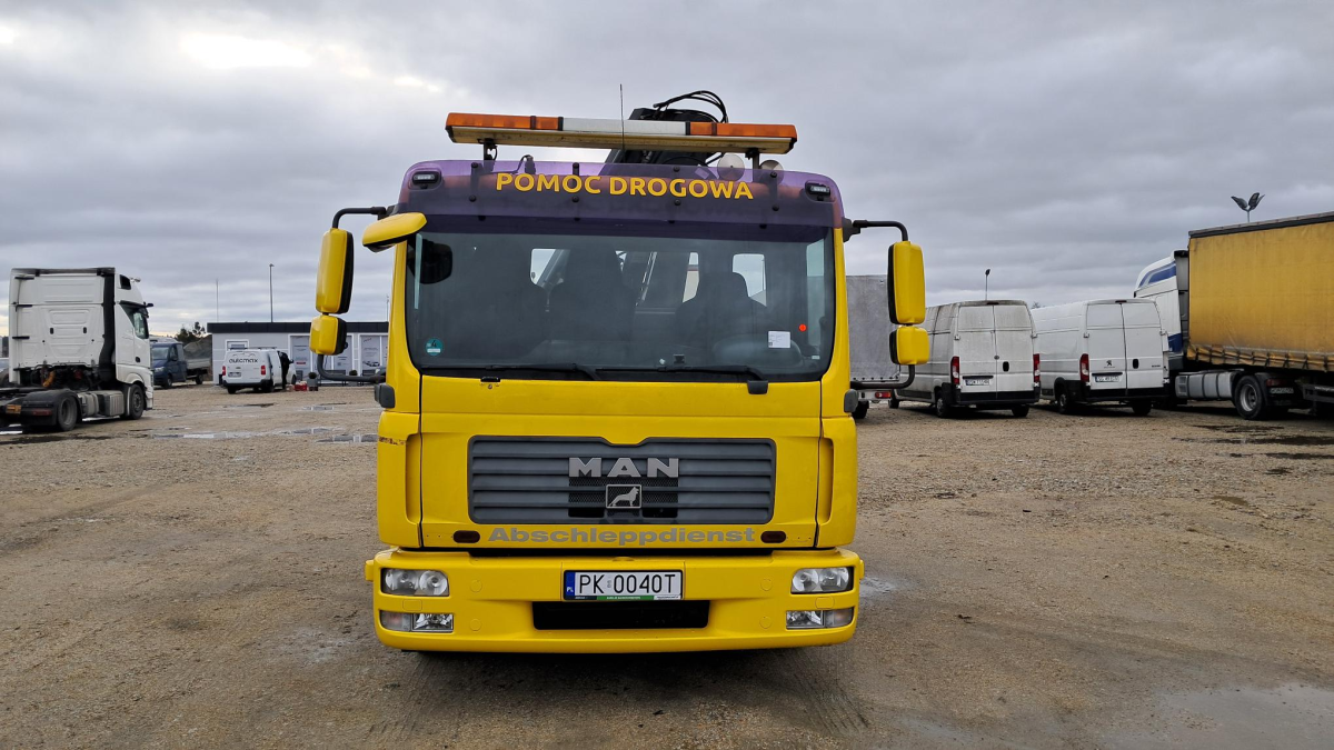 MAN TGL 12.210 4X2 BL 2008 AUTOLAWETA Aukcja: 32/NEL/AU/2026